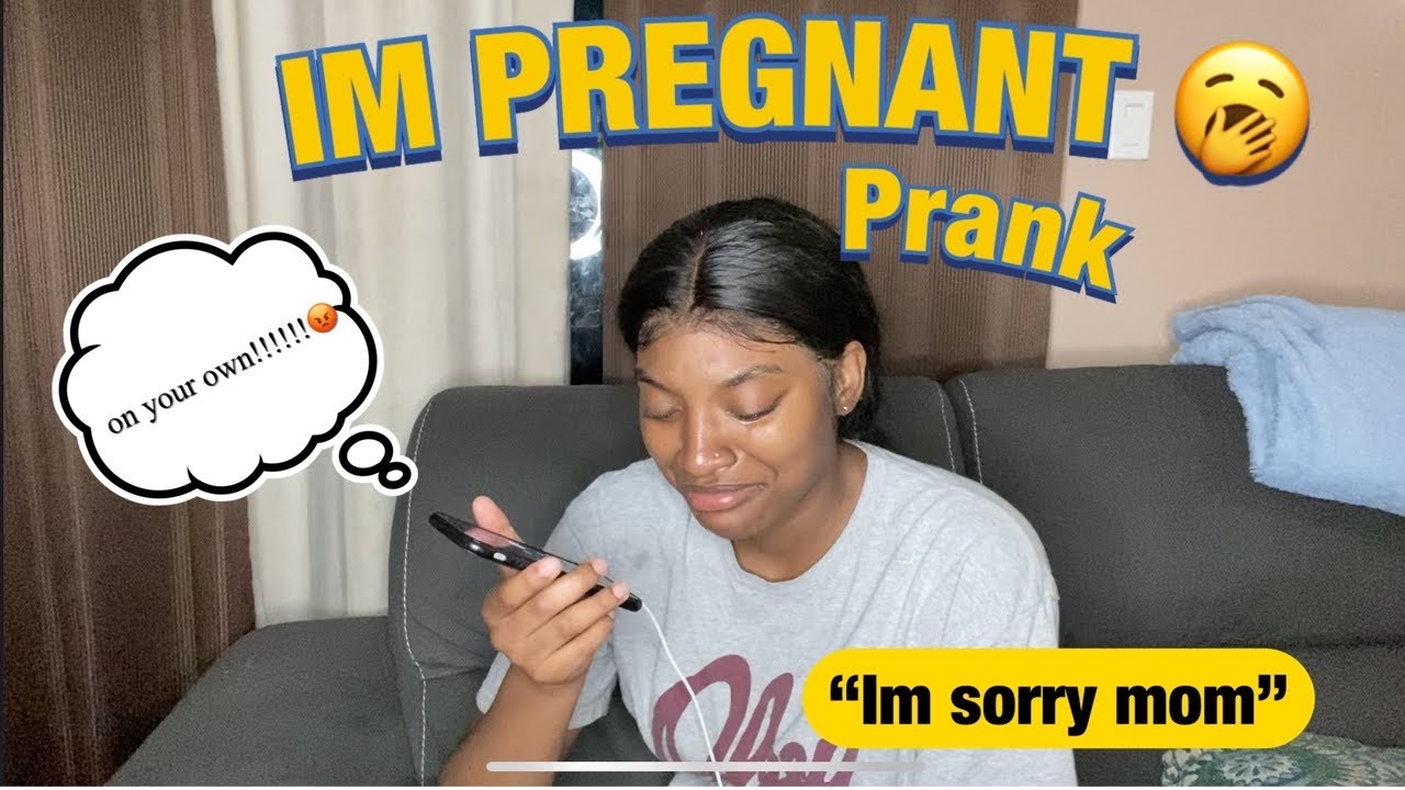 “im Pregnant Prank” On My Mom 🤭 Funnyy Plot Twist Youtube