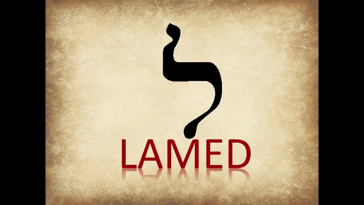 CLASE DE HEBREO 13. LETRA LAMED - YouTube