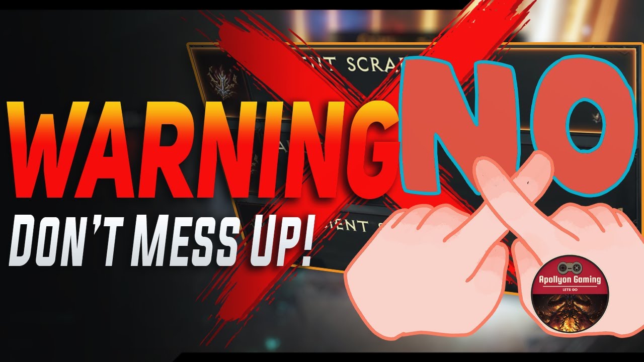 WARNING DON'T DO THIS - It Will Mess You Up BADLY - YouTube