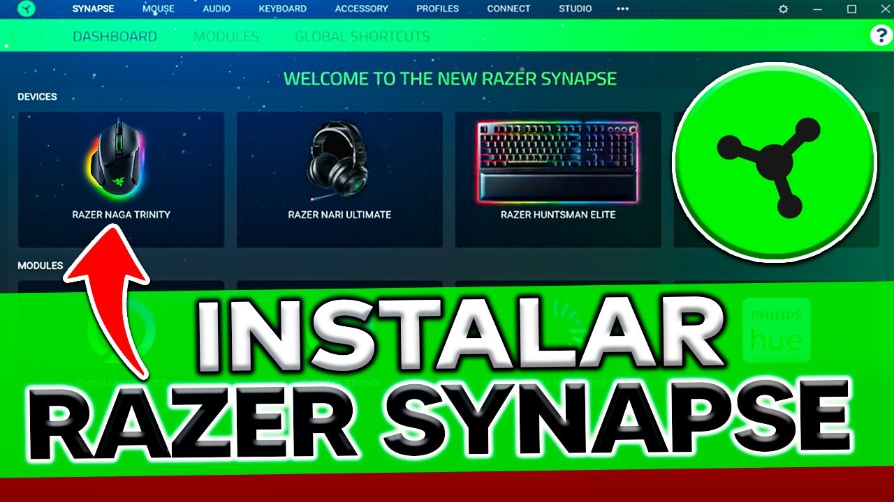 Como Instalar Software De Razer Para Controlar Sus Dispositivos SYNAPSE ...
