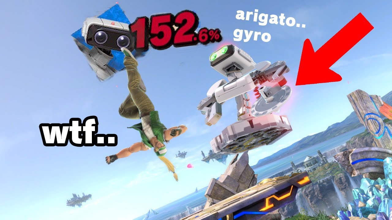 gyro saved ROB from dying at 152%? - YouTube