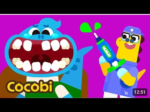 #Cavity Germs Live In Your Mouth | Let's Treatment The Teeth #Cocobi ...