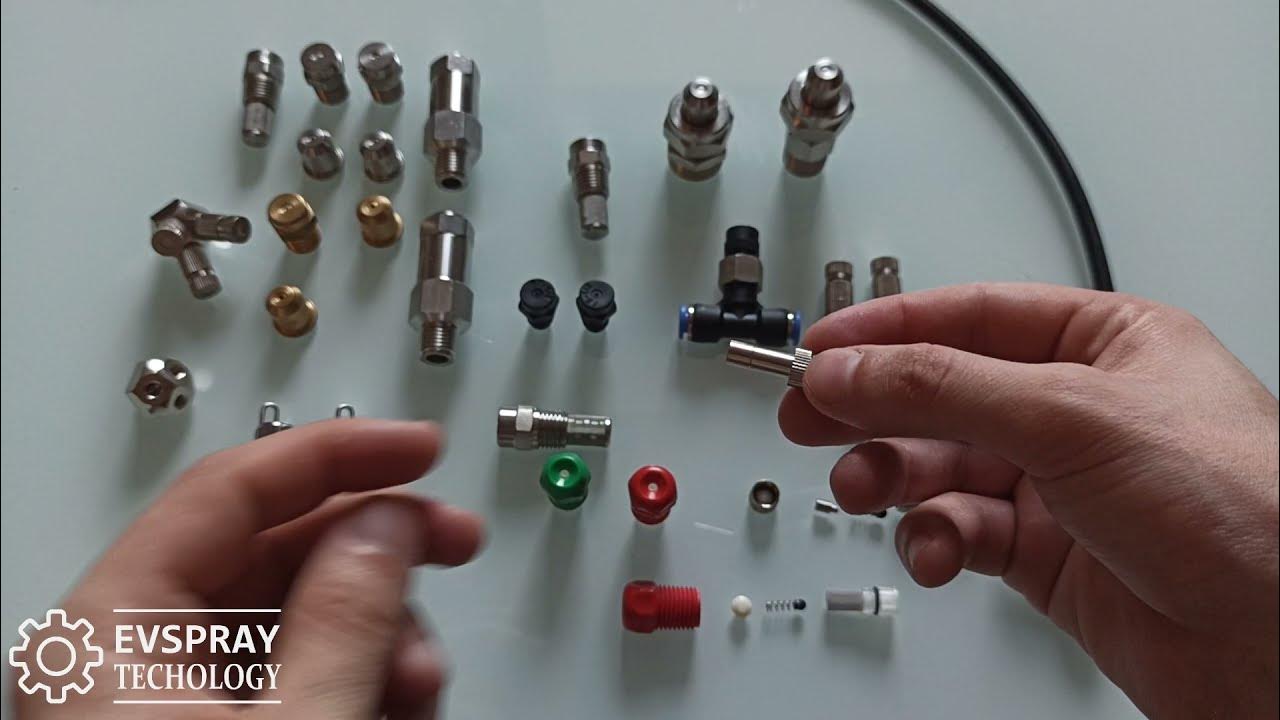Туманообразующие и мелкодисперсные форсунки. [Форсунки для распыления ...