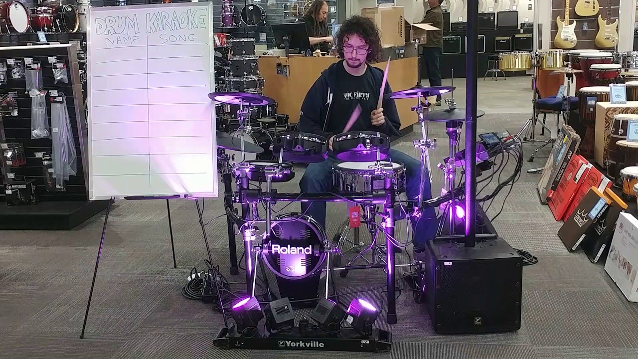 Sign of the Cross - Harry Telfer Drum Kaoroke - YouTube