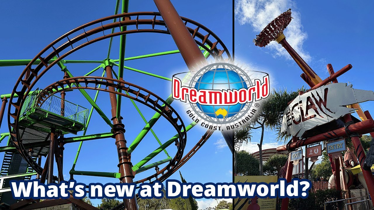 Dreamworld Gold Coast | UPDATES! Kenny's Forest Flyer, The Claw, & more ...