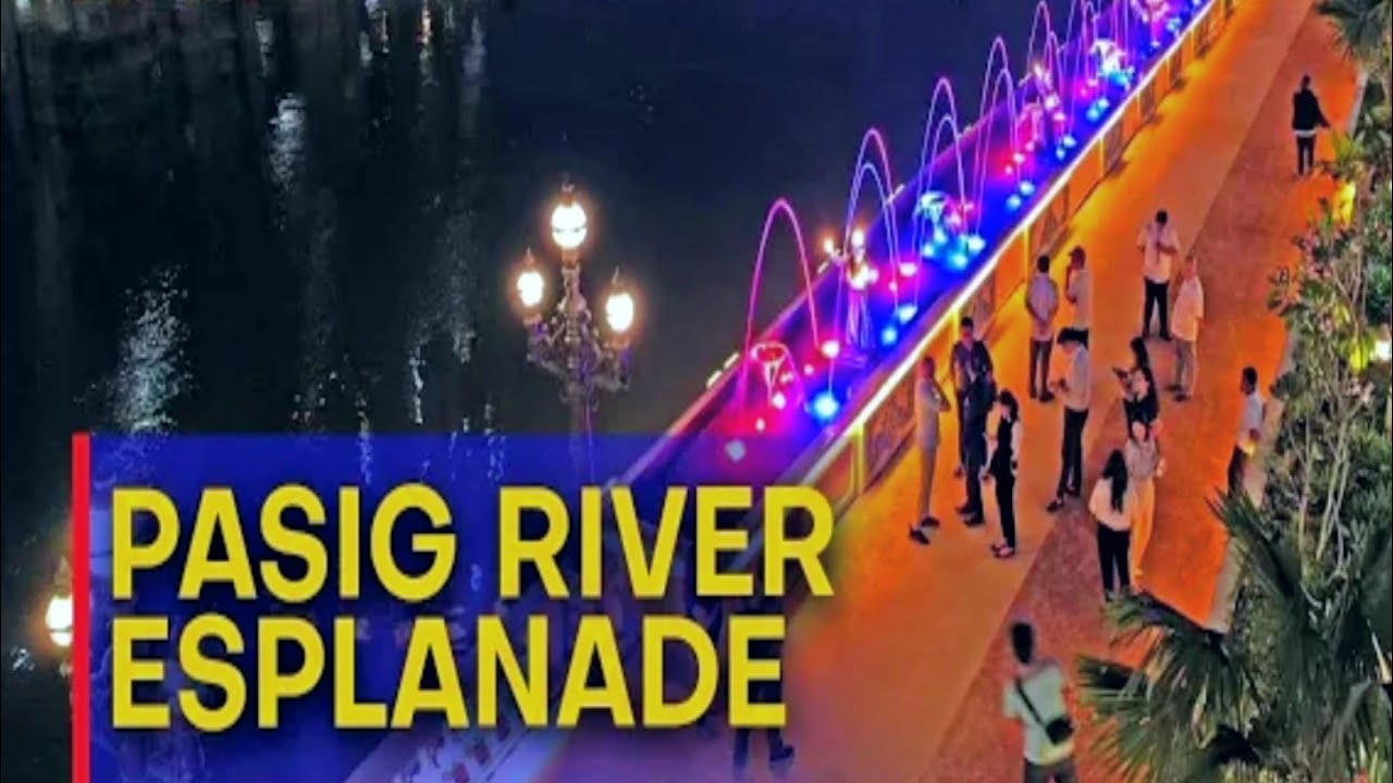 Philippines new tourist attraction ( Pasig River Esplanade, Lawton ...