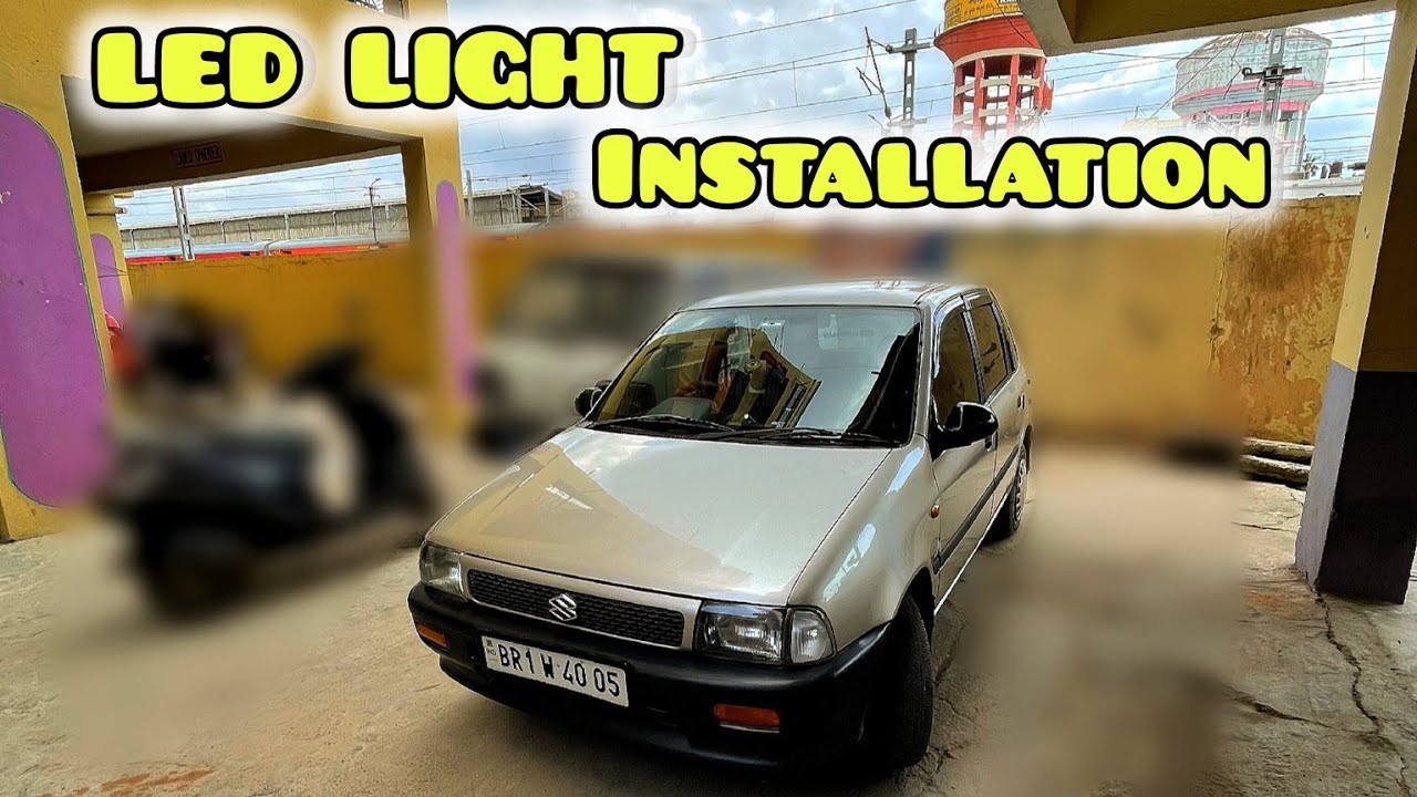 Maruti Suzuki Zen Modification | Maruti Zen LED Modification | Modified ...
