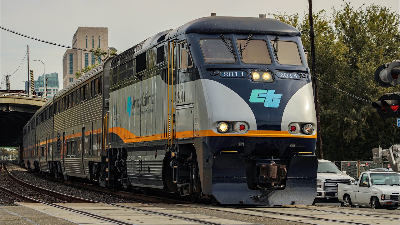 AMTRAK CAPITOL CORRIDOR 543 AND 532 10/28/22 - YouTube