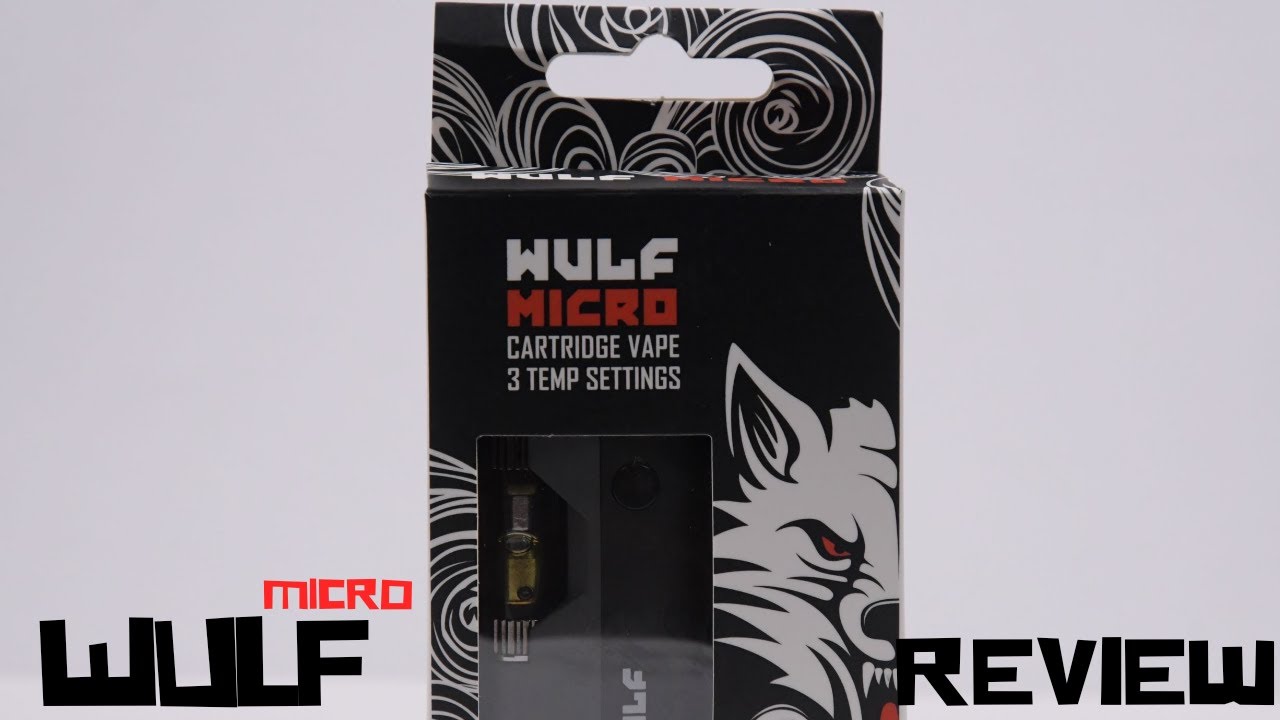 Wulf Micro Cartridge Vape Review and Tutorial - YouTube
