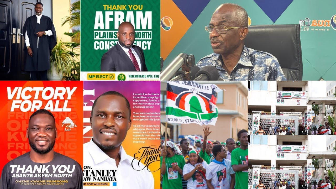 Jubilation Hịt NDC Headquarters As all 4 independent MPs elect have ...