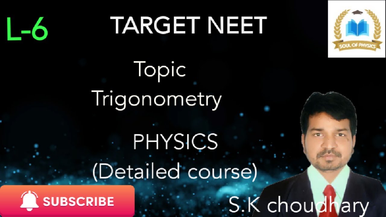 11th Foundation Basic Maths Trignometry L 06 Youtube