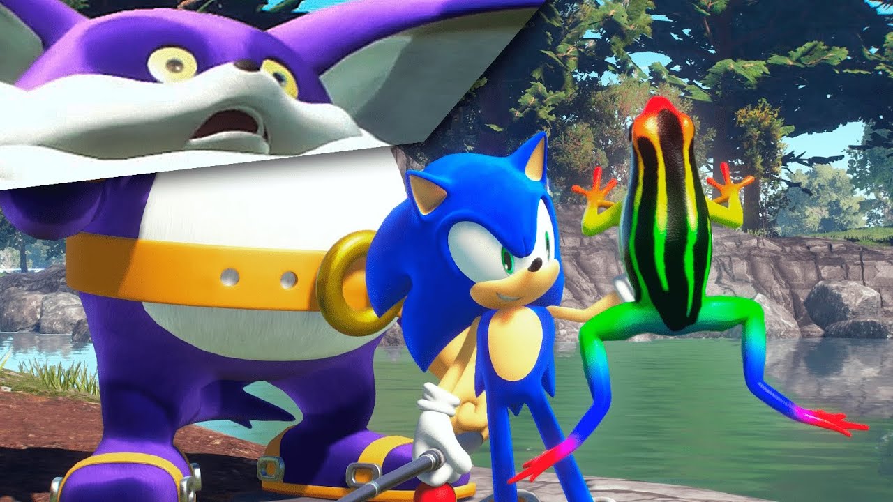 Sonic Frontiers - All Fish Catching + Fish-o-pedia - YouTube