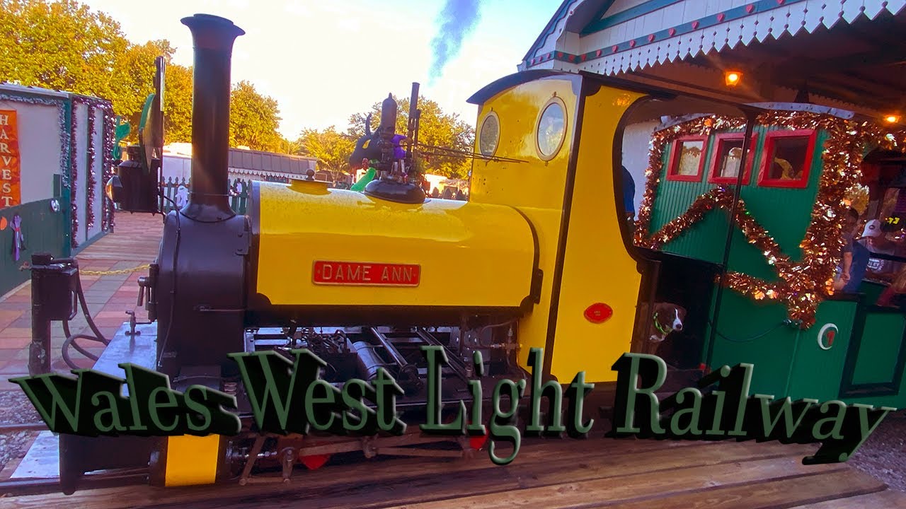 Wales West Light Railway Fall 2024 - YouTube