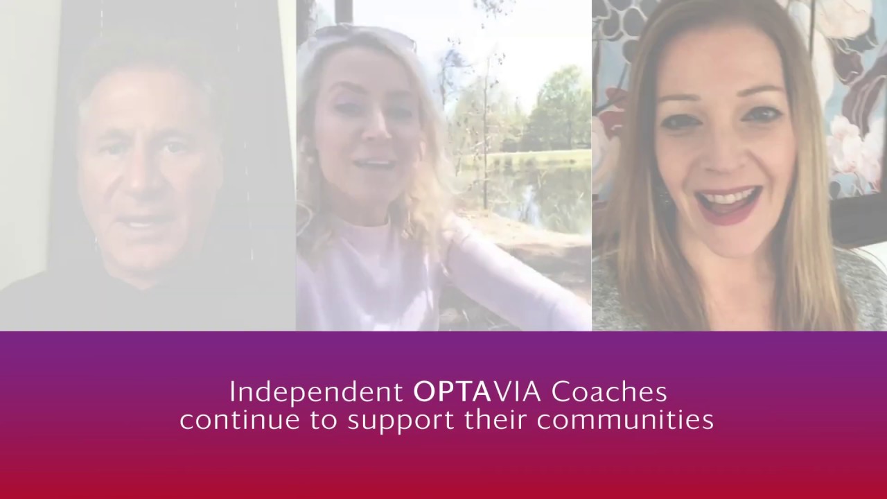 Independent OPTAVIA Coaches continue to support their Communities - YouTube