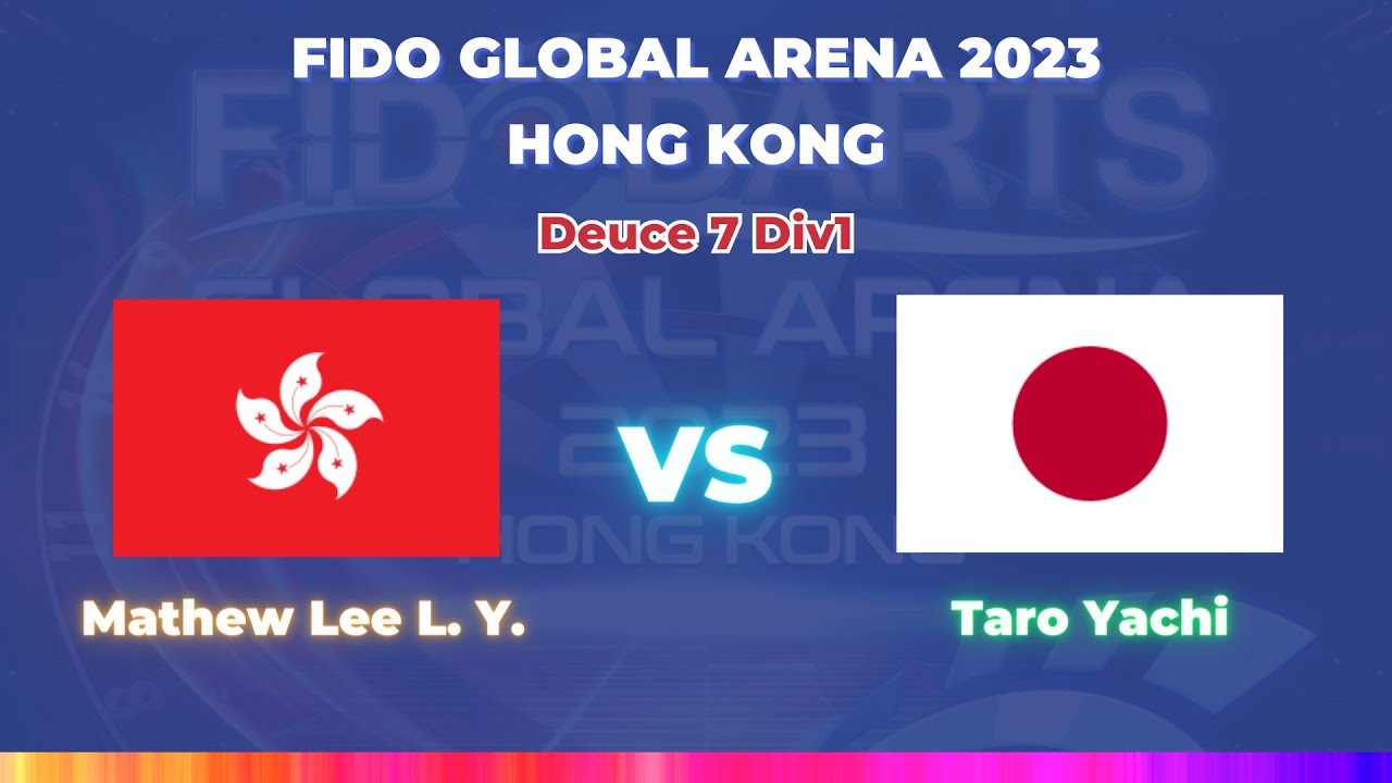 FIDO GLOBAL ARENA 2023 - Deuce 7 Div1: [Hong Kong]Mathew Lee L. Y. vs ...