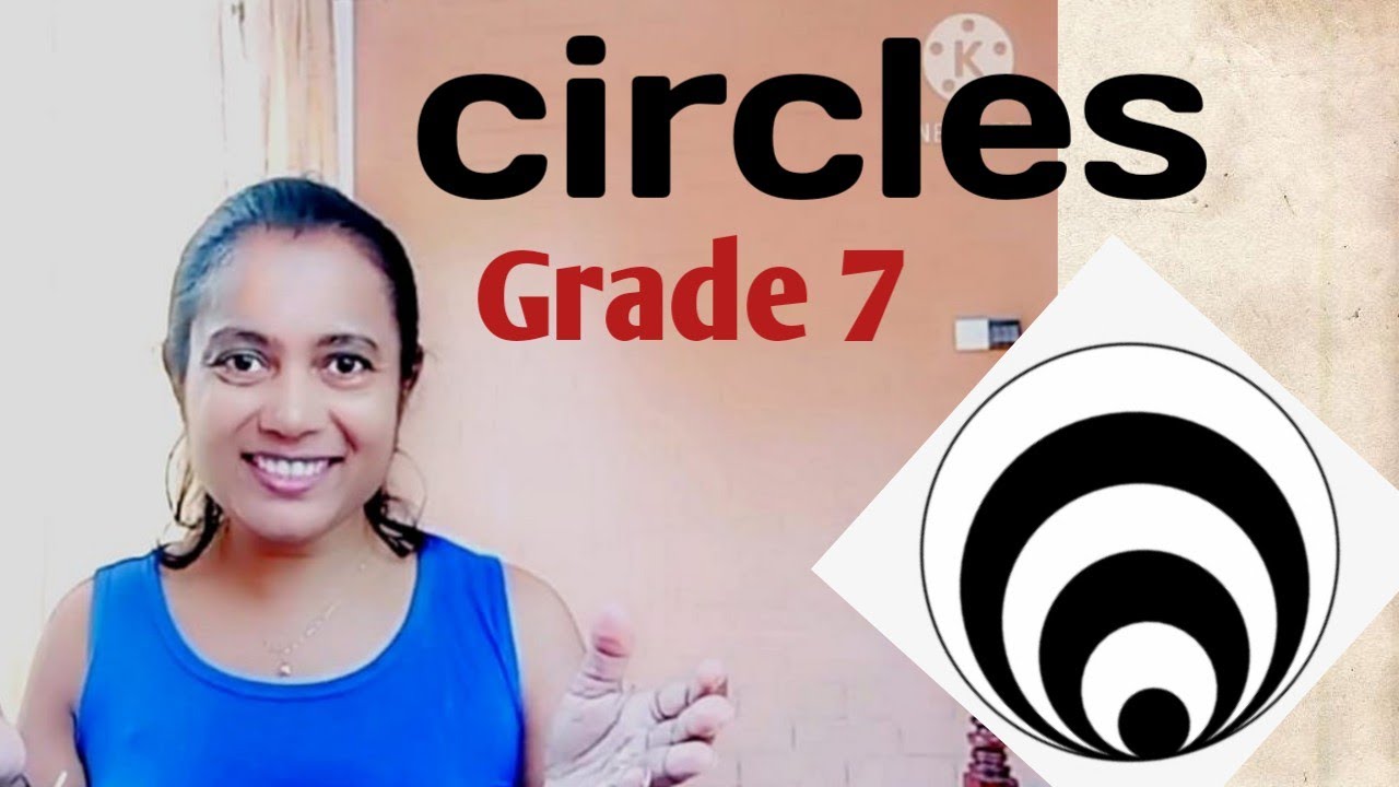 Circles | Grade 7 Mathematics | 18th lesson | English Medium | @Chathu ...