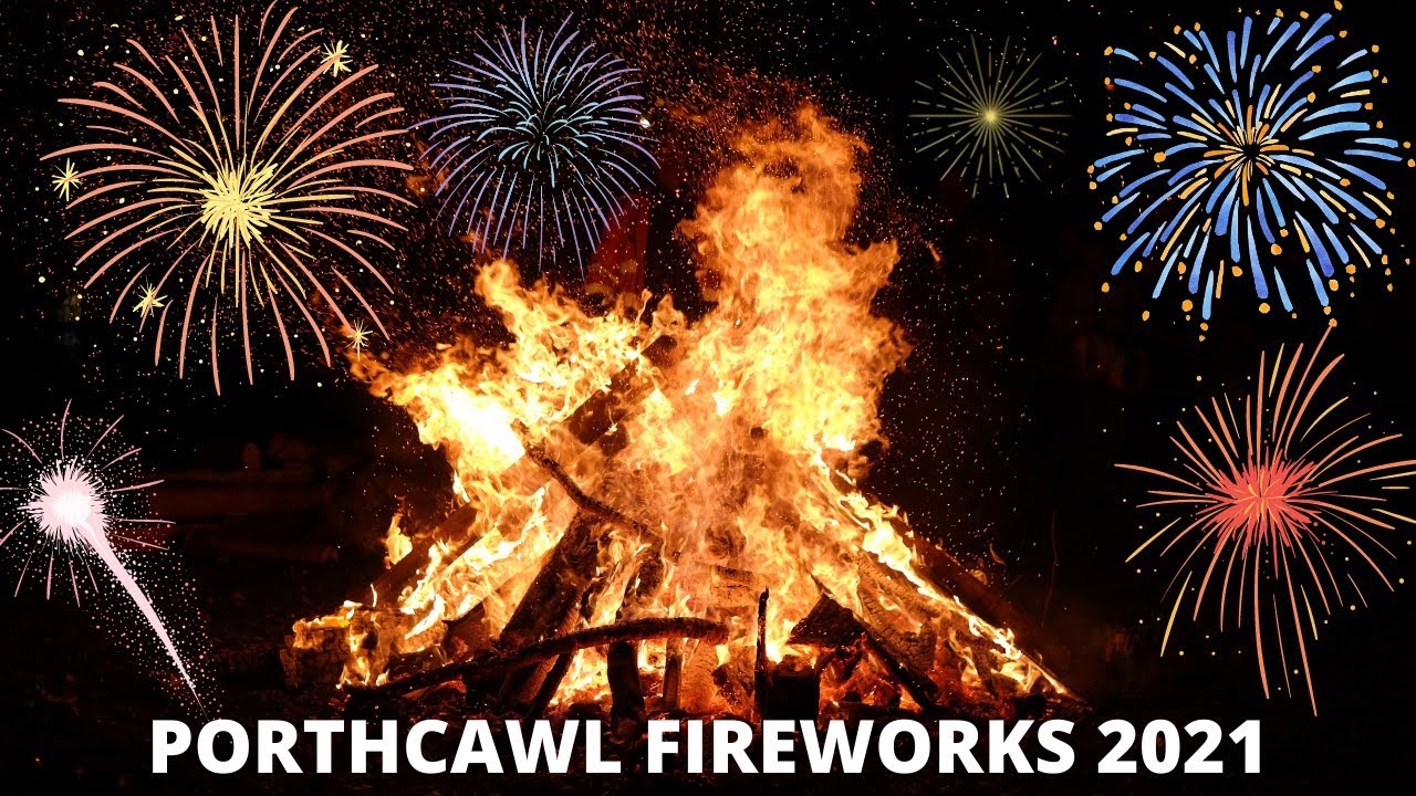 PORTHCAWL FIREWORKS-BONFIRE NIGHT 2021 - YouTube
