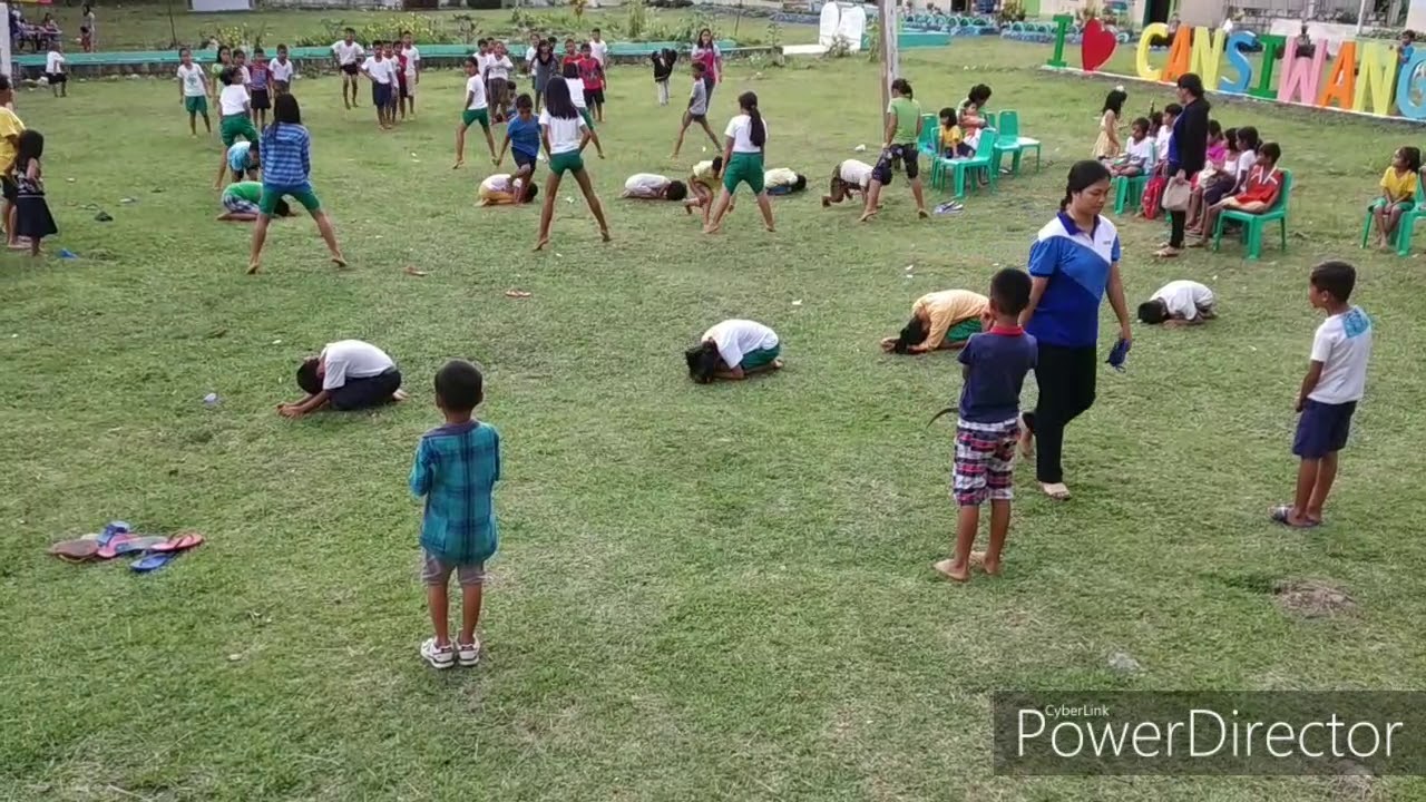 Feeding program with Parlor games - YouTube