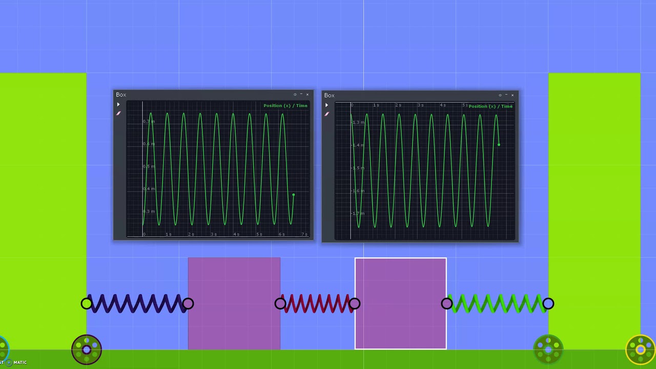 2nd mode of a 2 dof system - YouTube