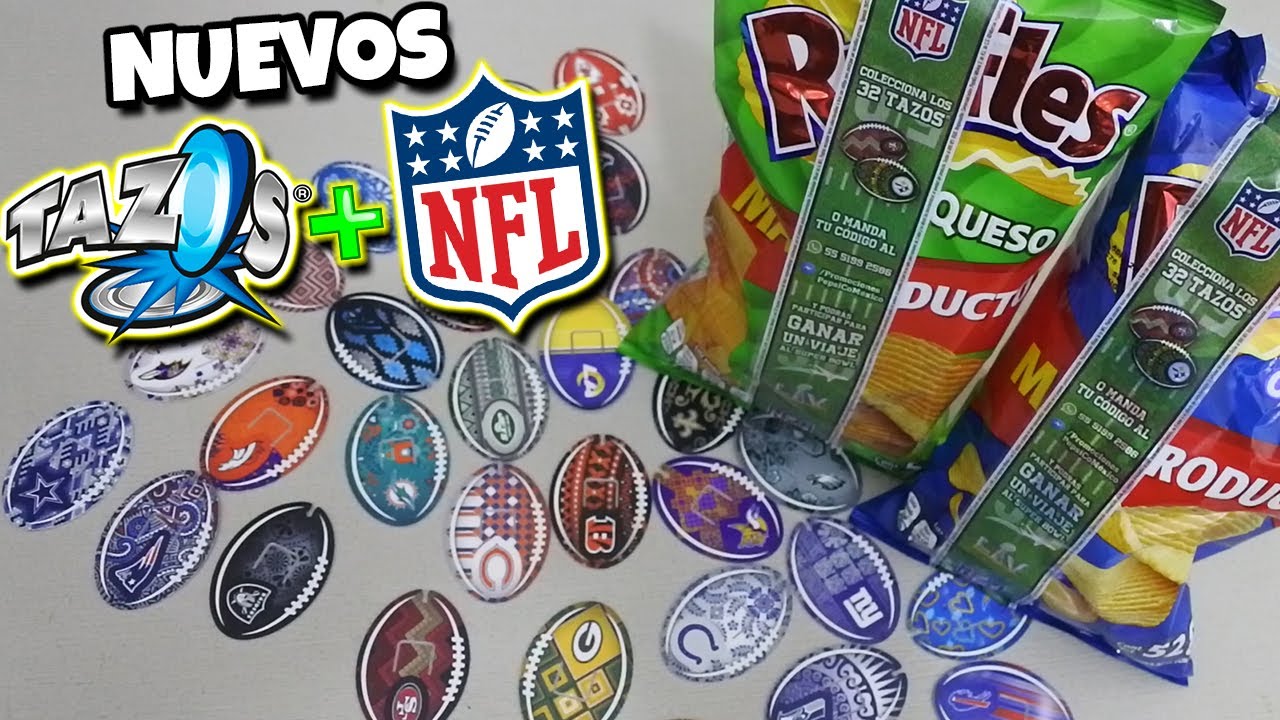 Abri Ruffles y Coleccion completa de Tazos de la NFL 2020 - Super Bowl ...