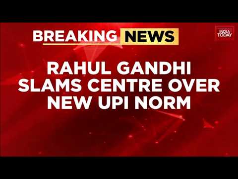 Rahul Gandhi Slams Centre Over New UPI Norms, Says 'Modi Govt Bowing To U.S Payment Giasnts'