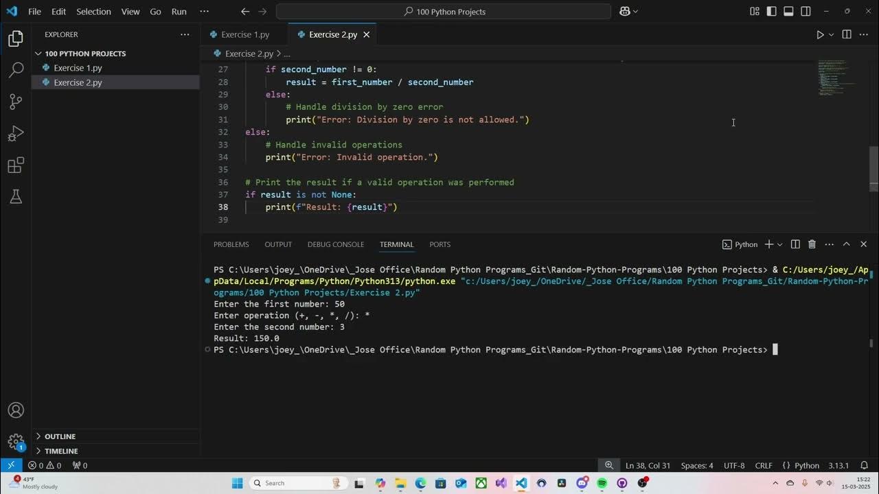 W3resources 100 Python Projects Part 1 - YouTube