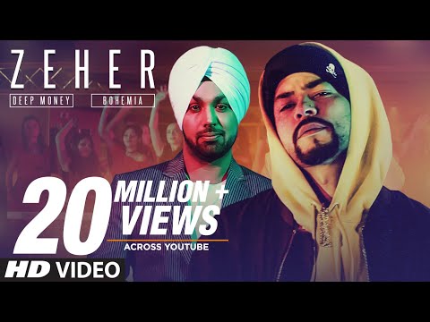 Deep Money: Zeher Video Song Feat. Bohemia | New Songs 2018 | T-Series