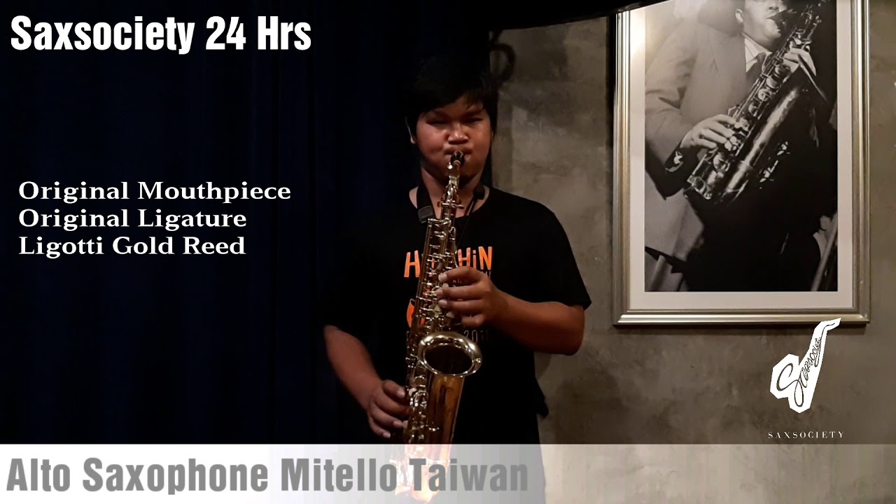 Alto Saxophone Mitello Taiwan test by Fai Saxsociety - YouTube