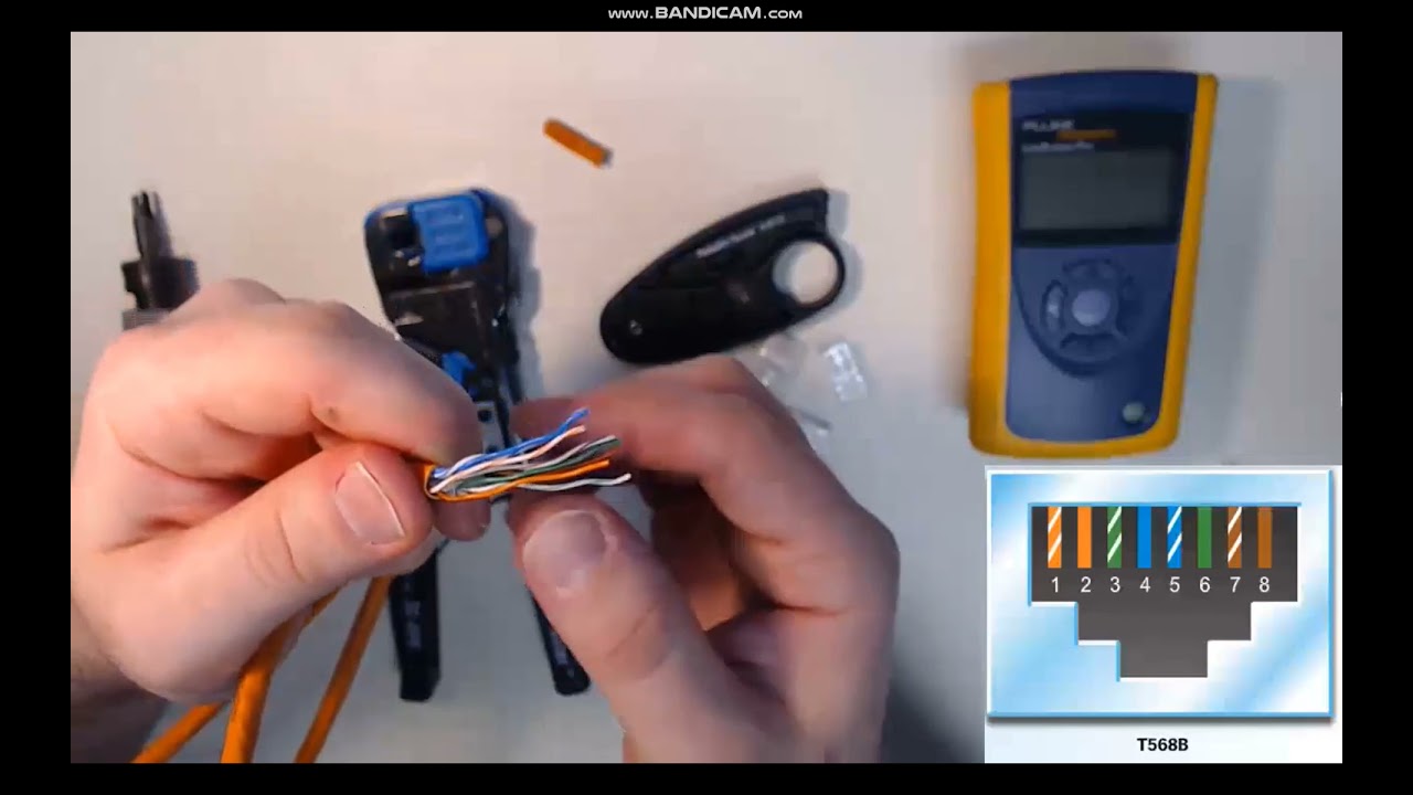 Unit 5 - Build and Test a Network Cable. - YouTube