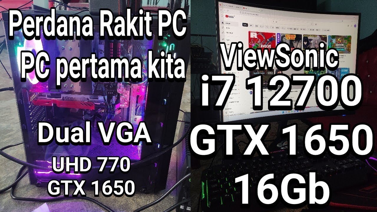 Rakit PC Perdana Ngeriii Ngeriii Sedaaaaapp #rakitkomputer #intel # ...