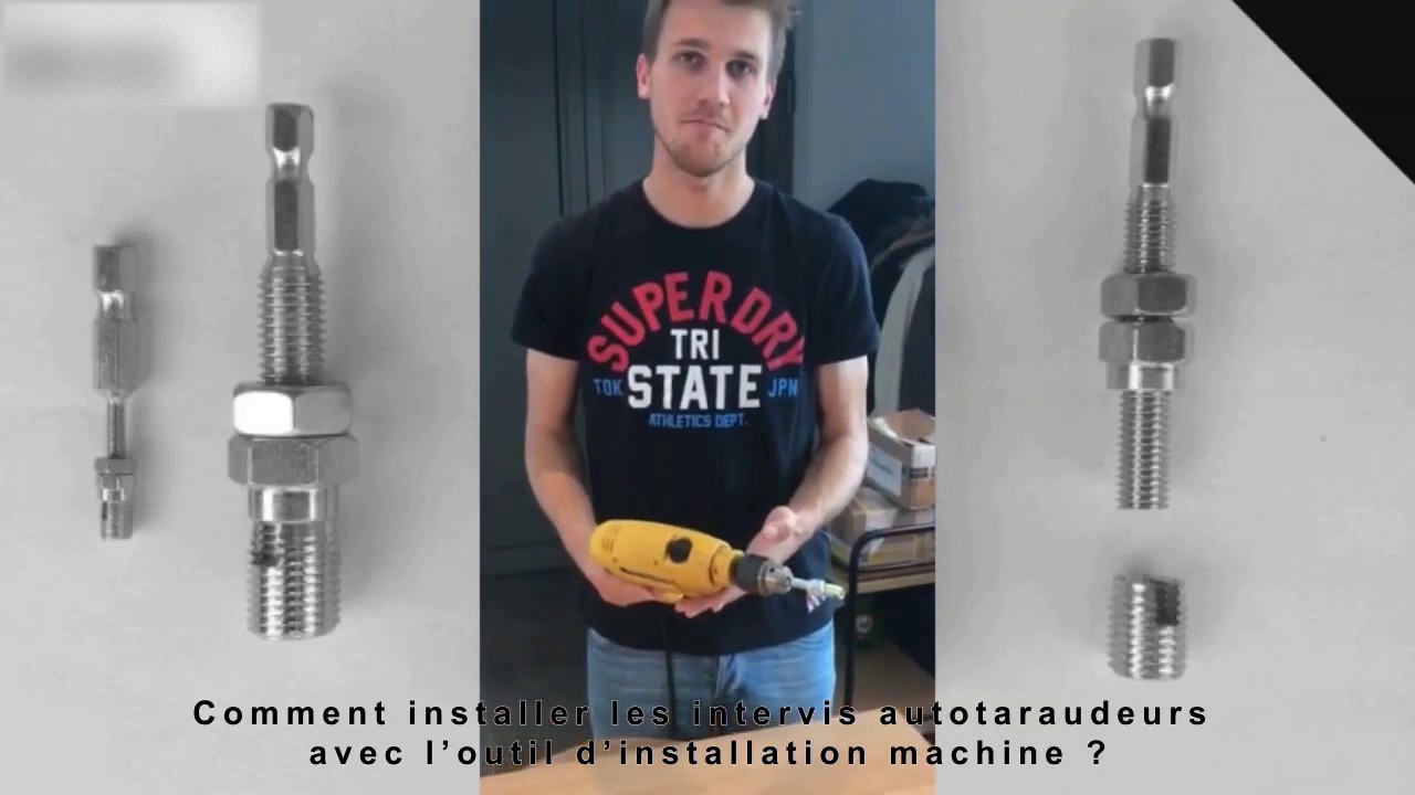 Comment installer les Intervis RI autotaraudeurs - YouTube