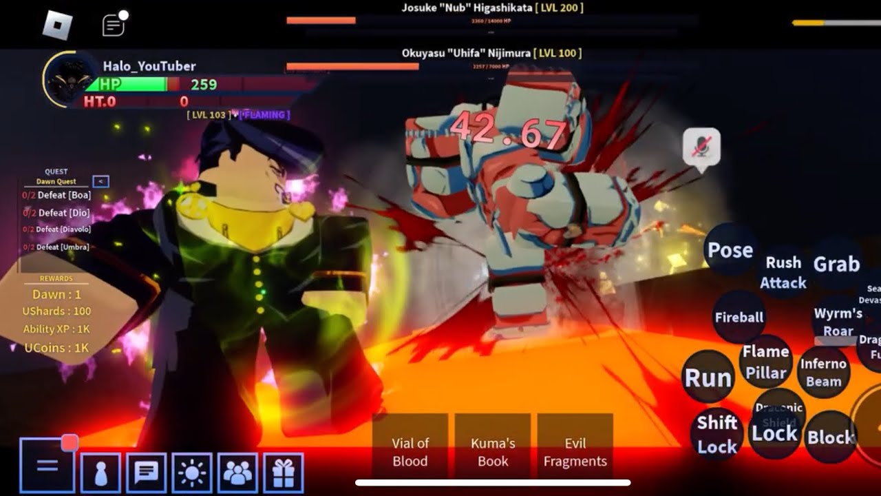 The Fight(AUT): Dragon Knight Vs. Josuke AND!!!! Okuyasu - YouTube