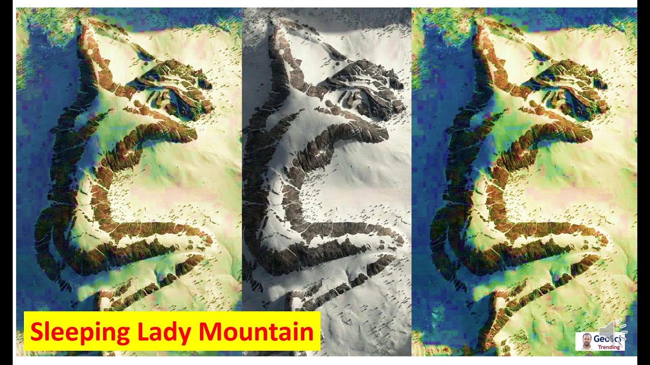 The Sleeping Lady Mountain in Alaska - YouTube