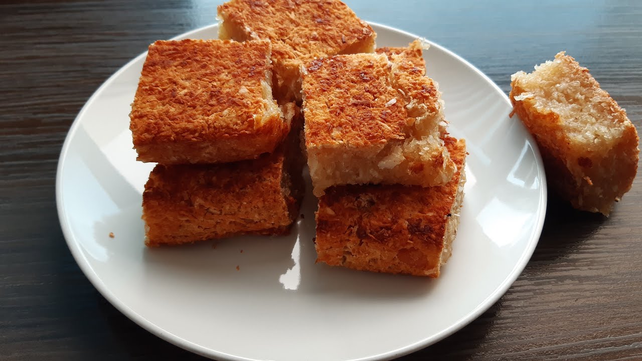 Enyucado, super rico y fácil de preparar (dulce de yuca) - YouTube