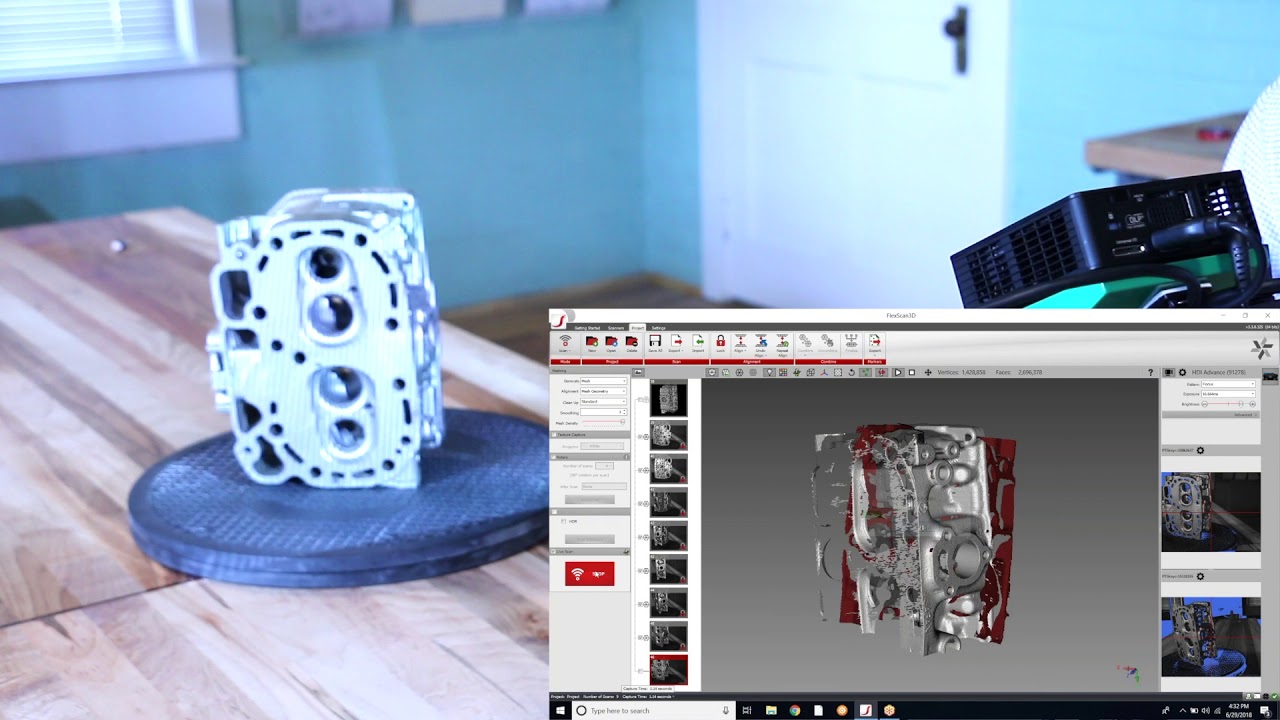 Metron E 3D Scanner: Using Motion Detection With a 3D Scanner - YouTube