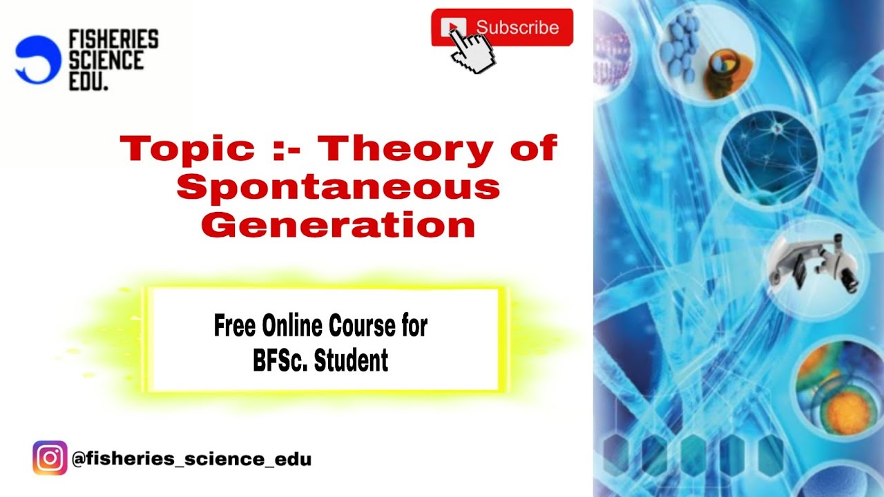 Theory of Spontaneous Generation (Part 2) || Fundamental of ...
