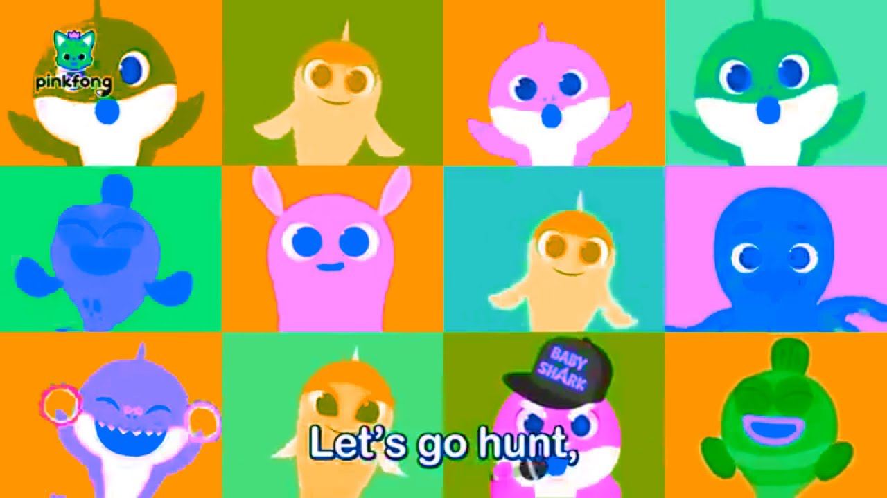 Grandpa Shark Let's Go Hunt Finny The Shark Effects Super Simple Songs ...