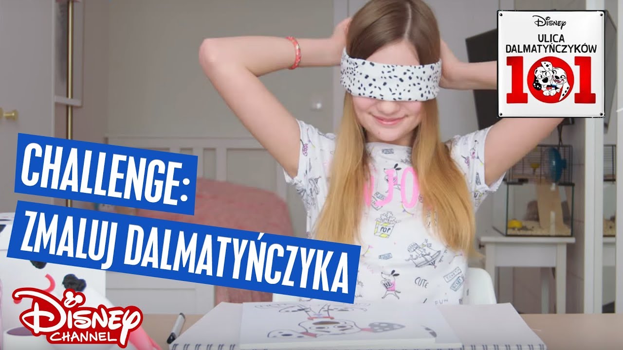 Cookie Mint w Disney Channel | Challenge: Zmaluj Dalmatyńczyka | Ulica ...
