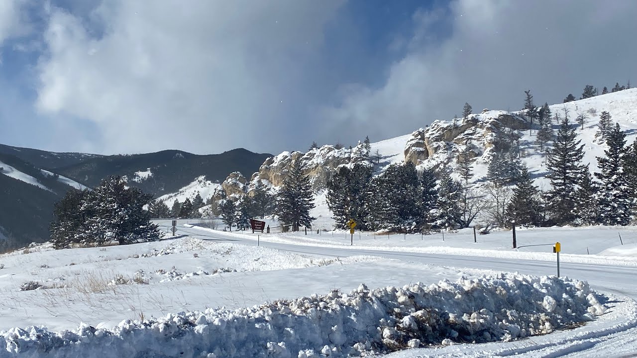 Wyoming to Montana Custer National Forest #montana #wyoming #skiing ...