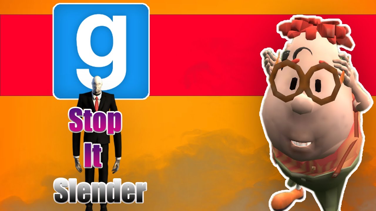 GMOD Stop it Slender | CARL WHEEZER AS SLENDY?! - YouTube