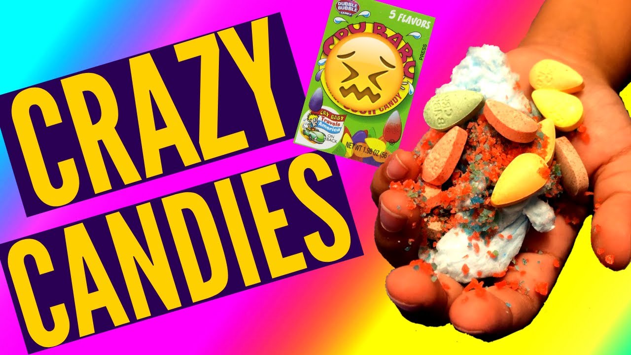 Trying Different Crazy Candies!! - YouTube