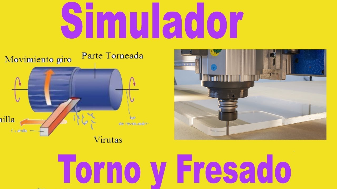 Simulador de torno y fresado - Fanuc CNC 2017 - YouTube