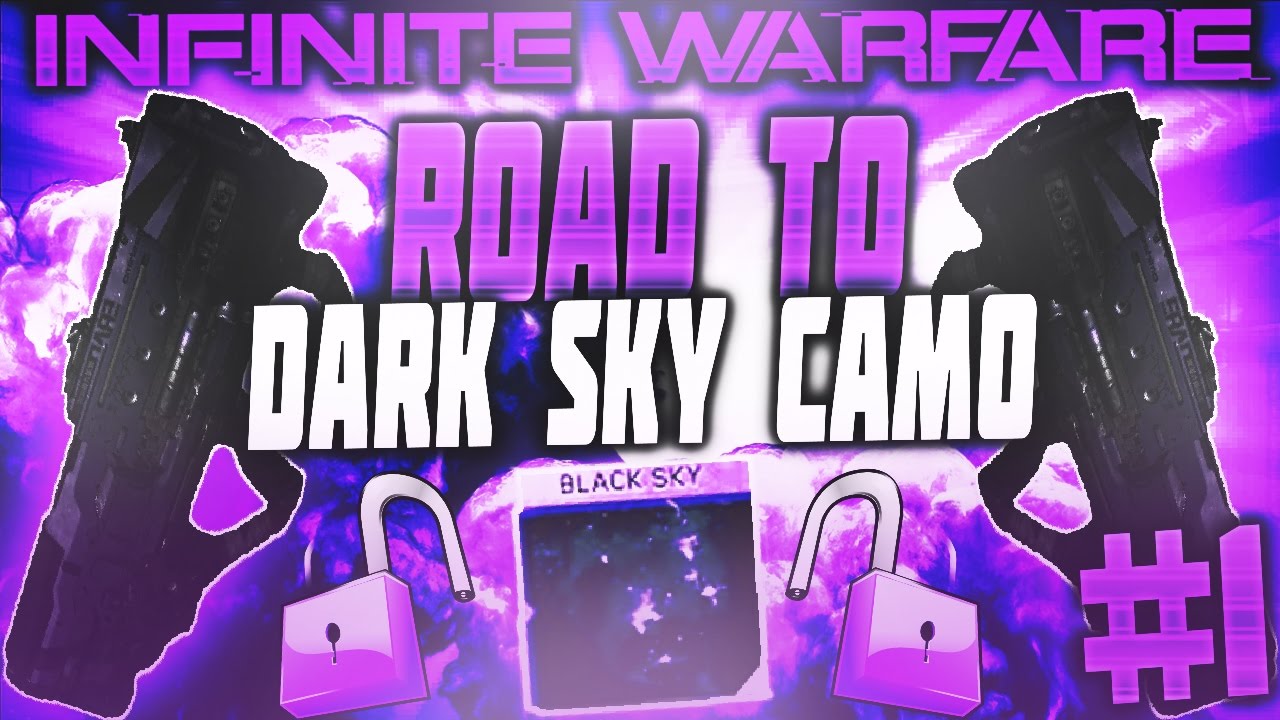 Infinite Warfare ROAD TO BLACK SKY CAMO #1 - UNLOCKING GOLD CAMO FOR ...