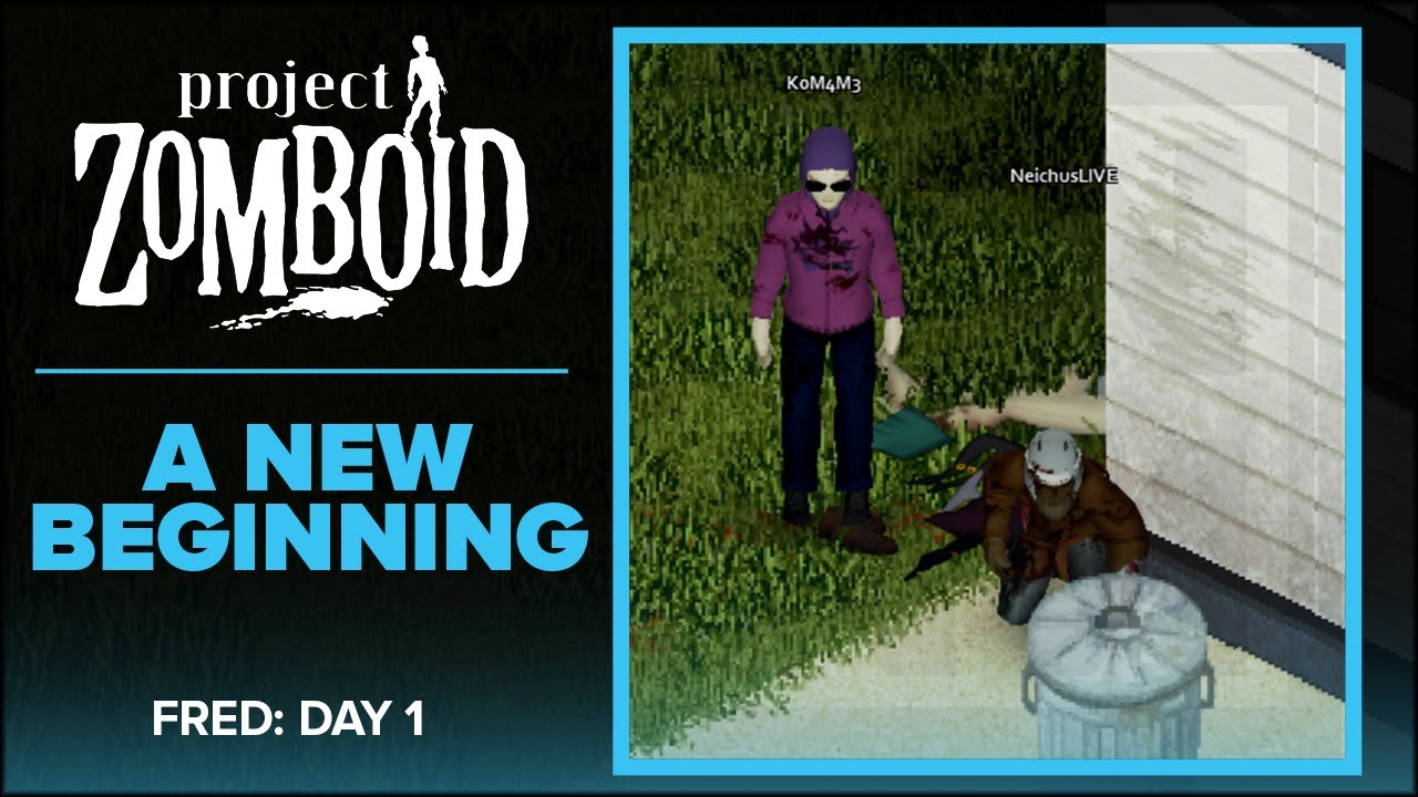 Surviving The Apocalypse Project Zomboid Diaries Fred Day 1 - YouTube