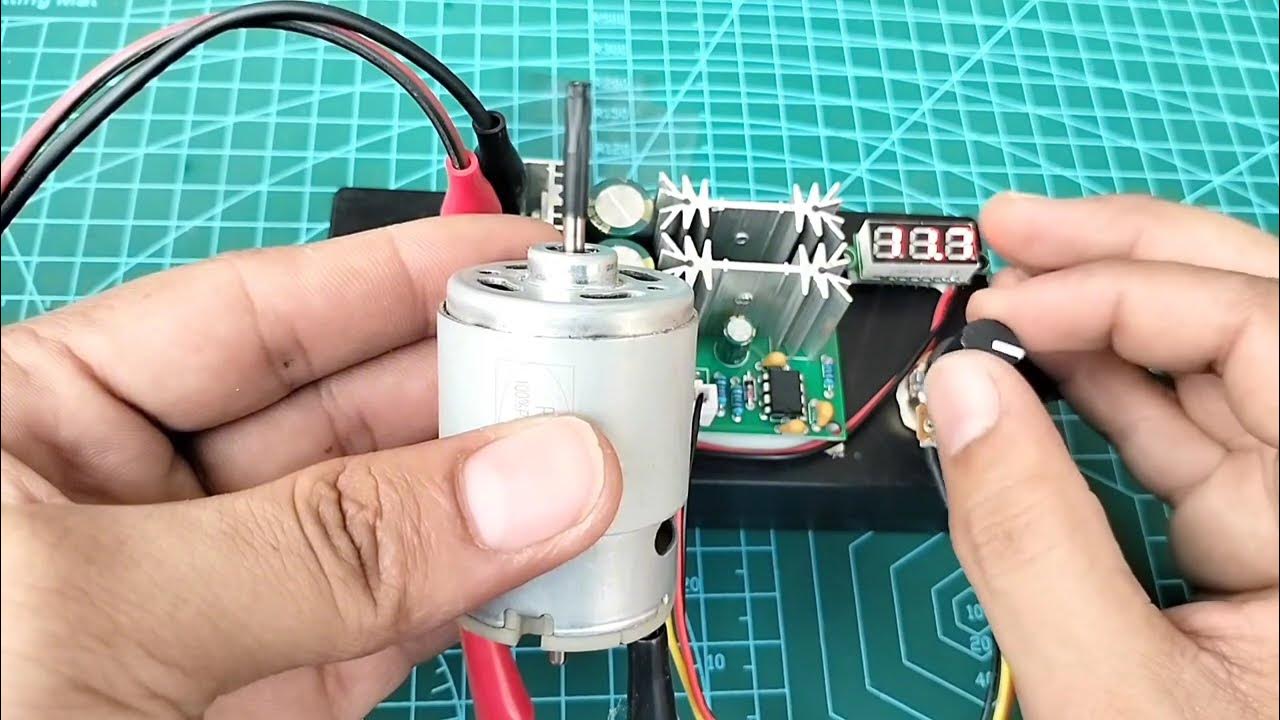 How To Make Variable Power Supply/DC Motor Speed Controller - YouTube