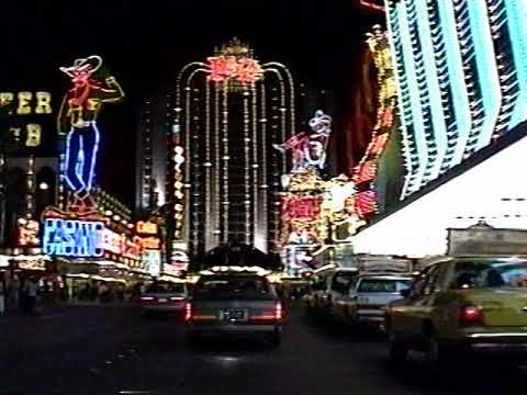 Fremont Street, Las Vegas 1991 - YouTube