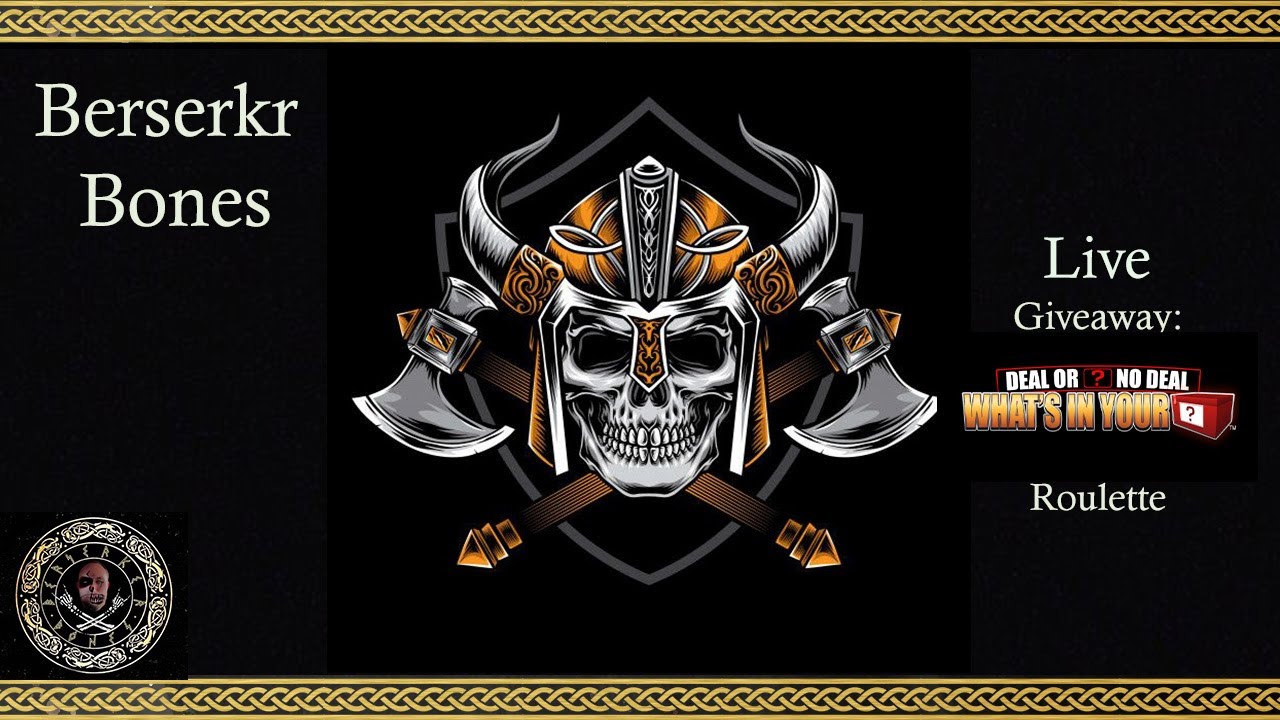Berserkr Bones: Live Giveaway: Deal or No Deal Roulette: Vikings War of ...