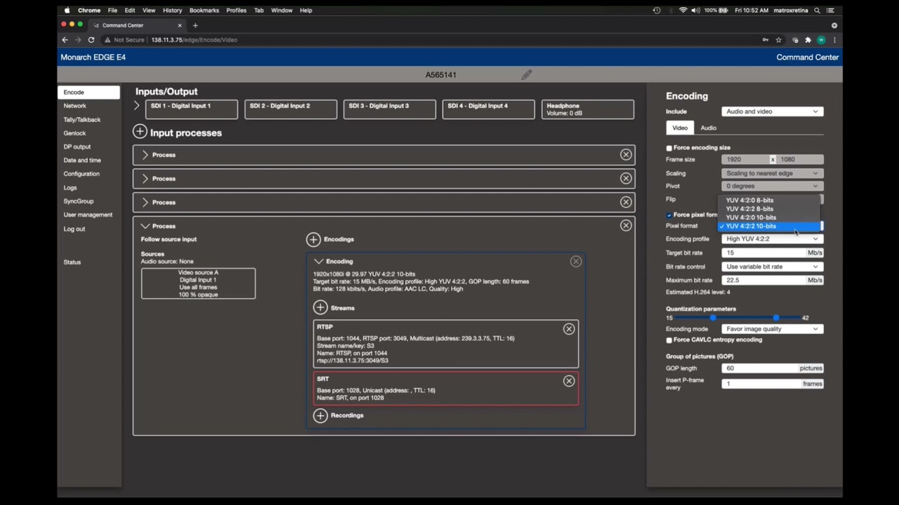Monarch EDGE Command Center web user interface (UI) - YouTube