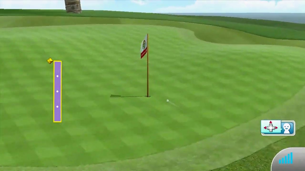 Wii Sports Online : Score ?? ; playing golf on wiiu resort course - YouTube