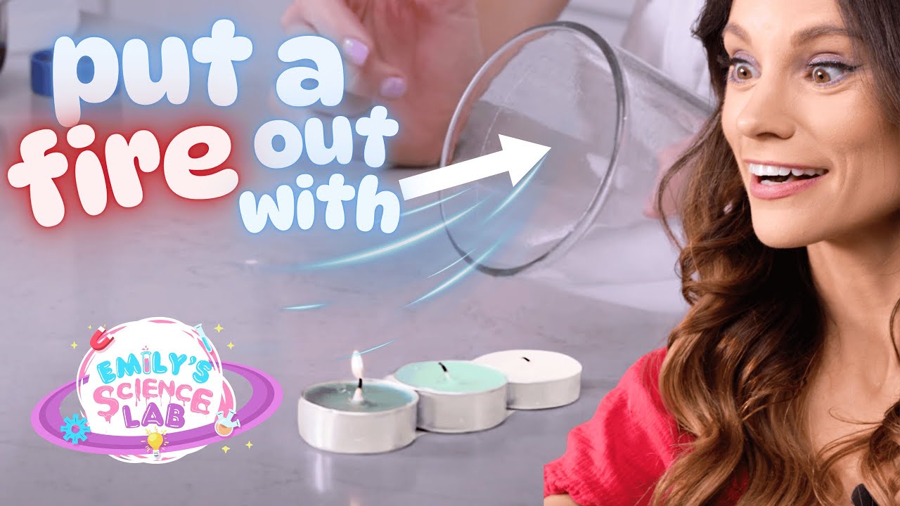 Emily's Science Lab - DIY Fire Extinguisher - Density Experiment for ...